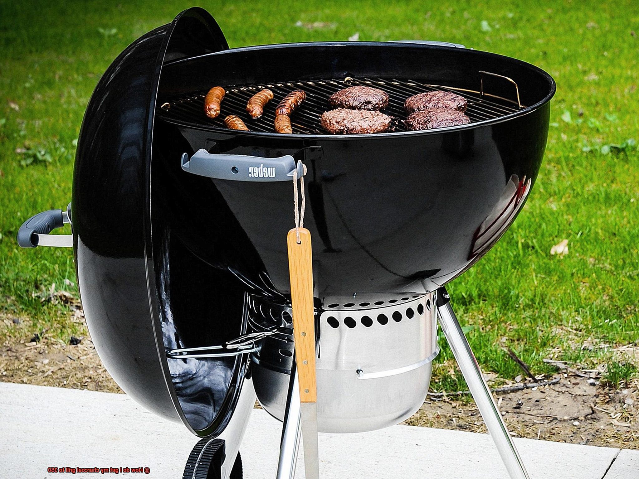 How do I get my charcoal grill to 350? - Pastime Bar And Grill