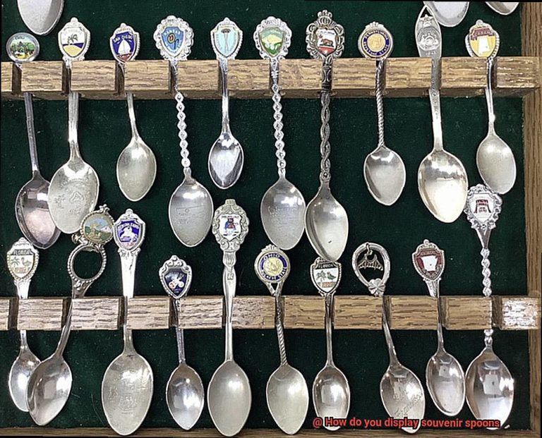 How do you display souvenir spoons? - Pastime Bar And Grill