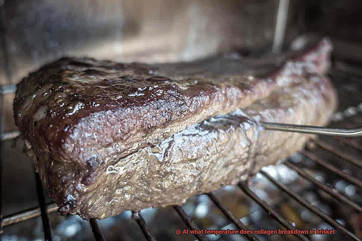 At what temperature does collagen breakdown in brisket? - Pastime Bar ...