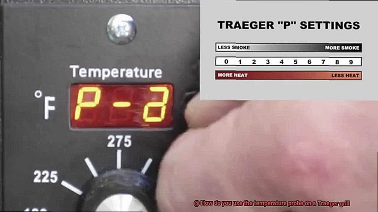 How do you use the temperature probe on a Traeger grill? - Pastime Bar ...
