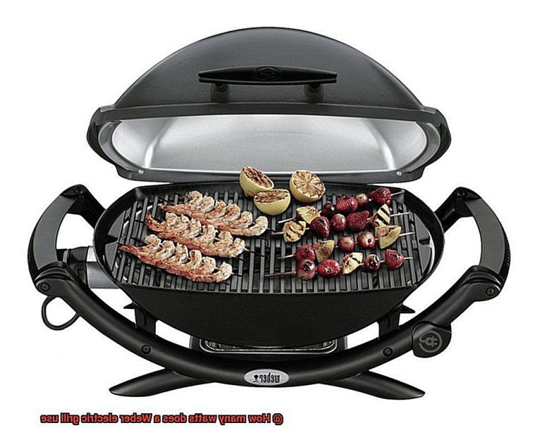 How many watts does a Weber electric grill use? - Pastime Bar And Grill