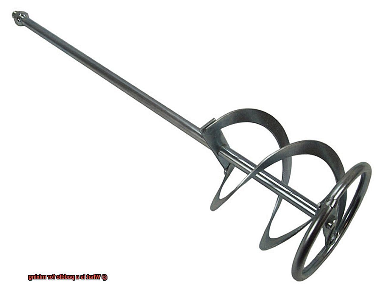 What is a paddle for mixing? - Pastime Bar And Grill