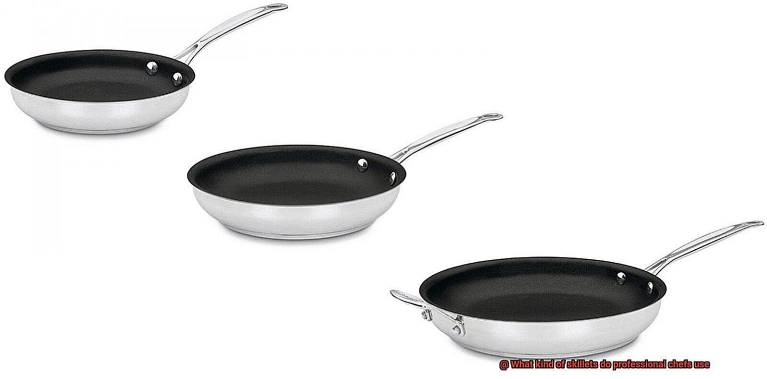 What kind of skillets do professional chefs use? - Pastime Bar And Grill