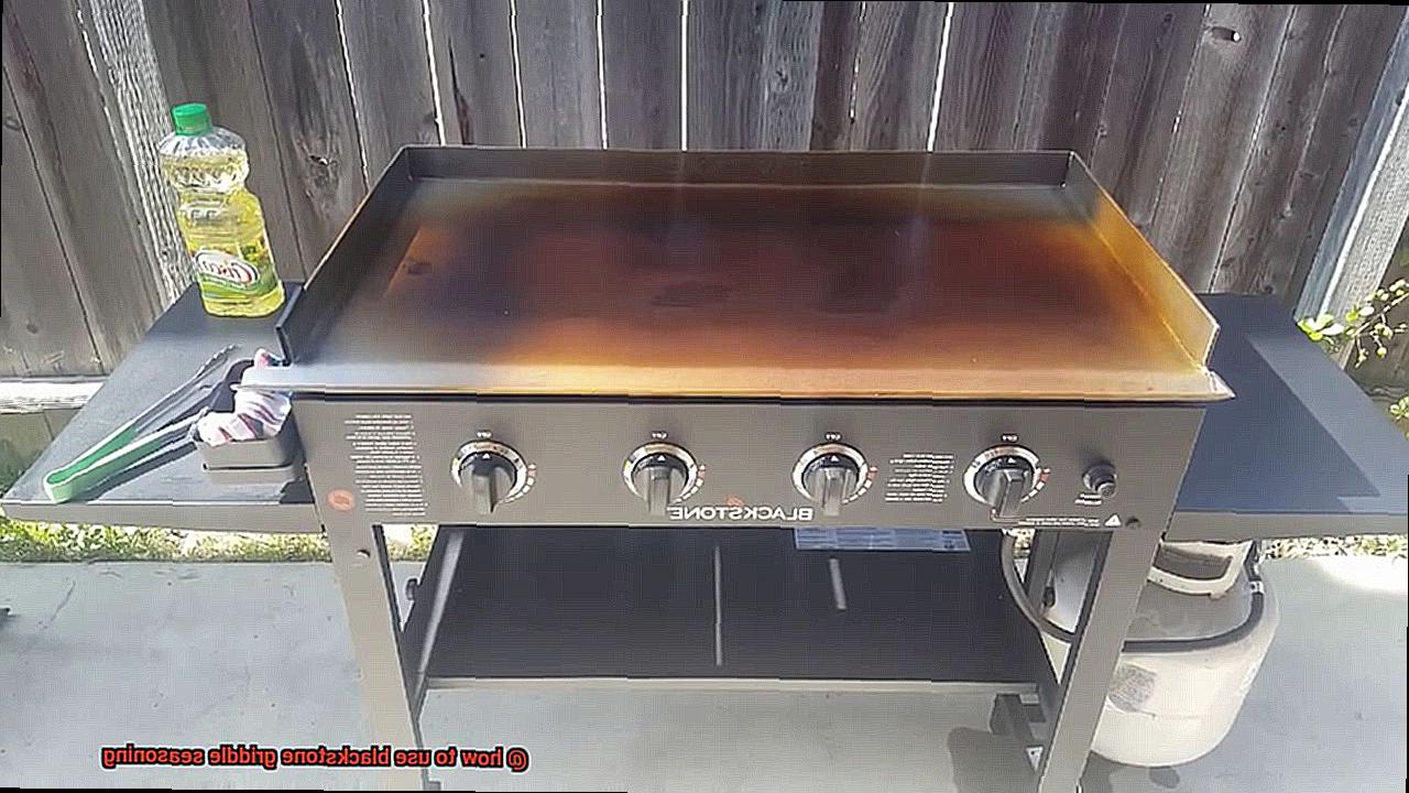how to use blackstone griddle seasoning? - Pastime Bar And Grill