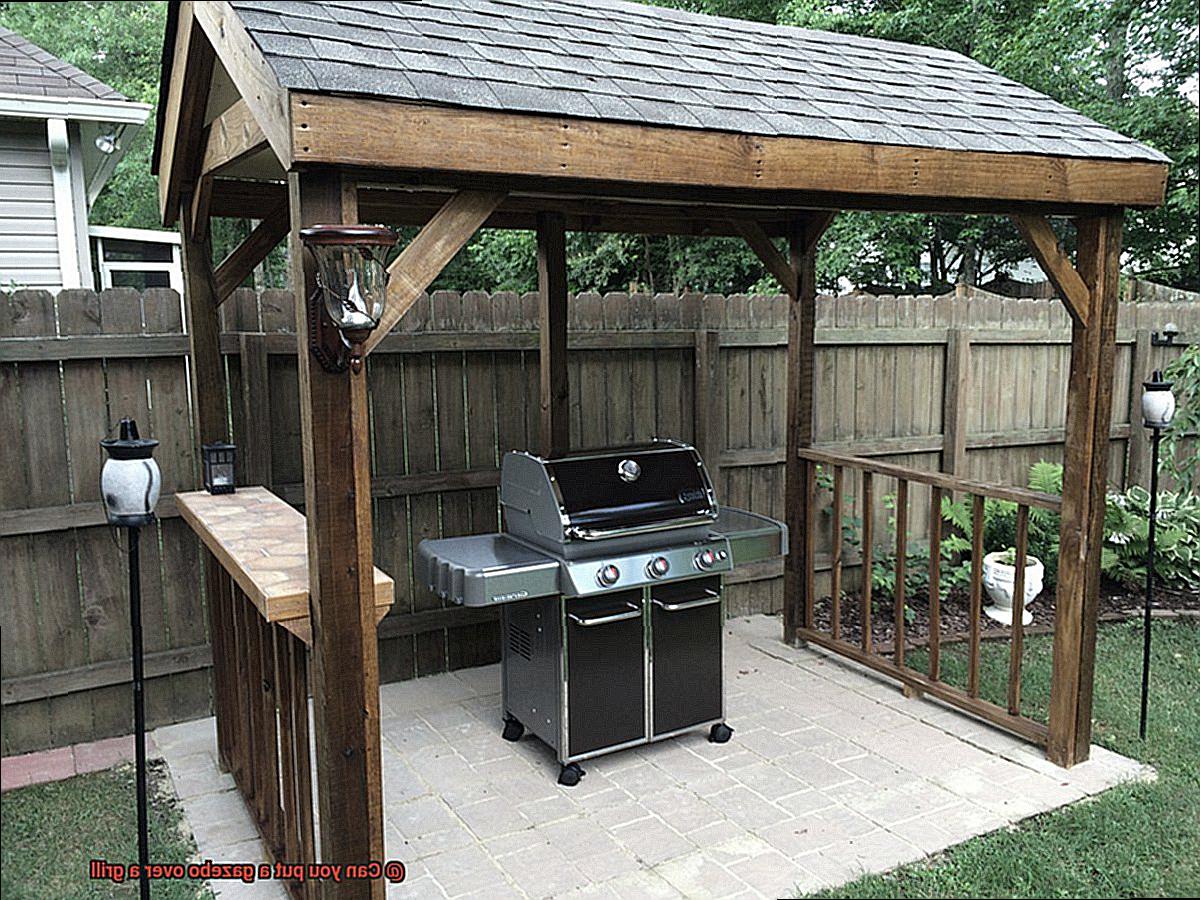 Can you put a gazebo over a grill? - Pastime Bar And Grill