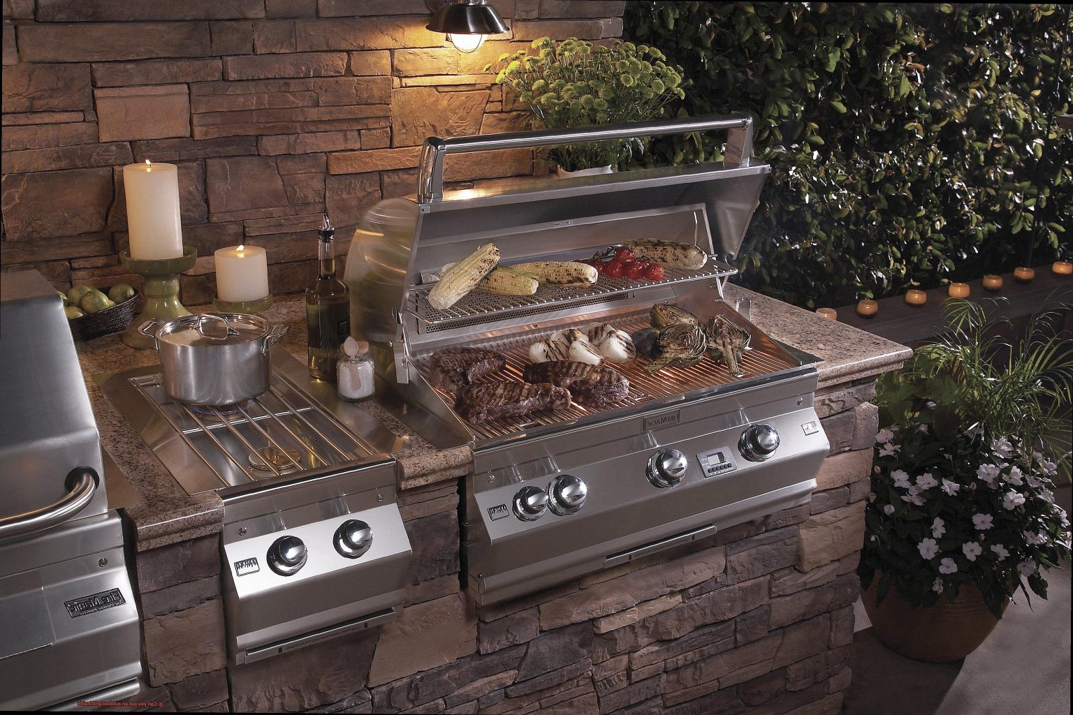 Can you put an outdoor grill inside? - Pastime Bar And Grill